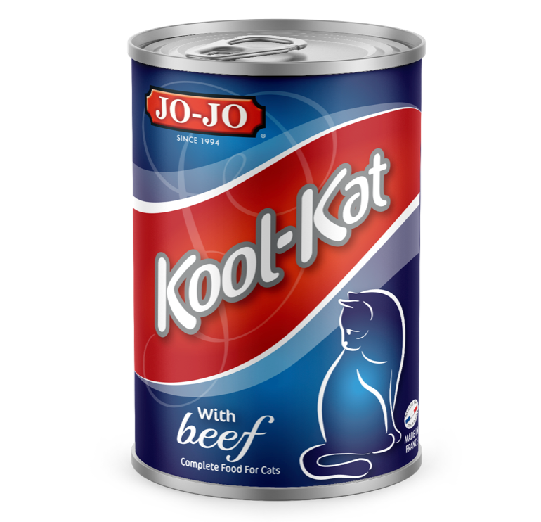 JOJO KOOL KAT with Beef cat food 24 x 400g | JOJO Pet Food for dogs and ...