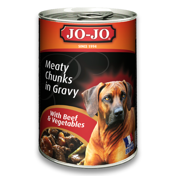 JOJO Premium Adult Beef and Vegetables 24 x 400g | JOJO Pet Food for ...